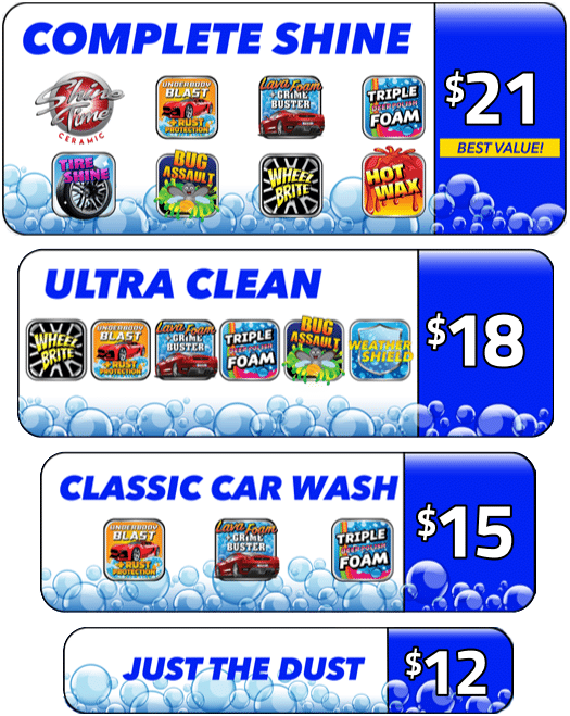 Our Washes – Tom's Car Wash